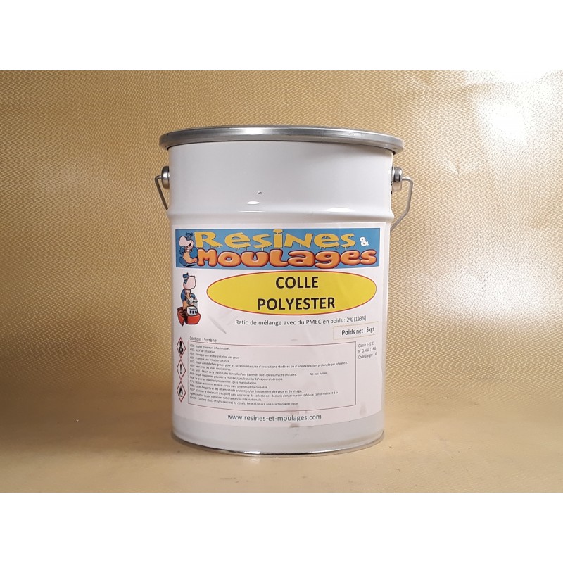 COLLE POLYESTER 90 - 82 PA - Boutique Résines et Moulages