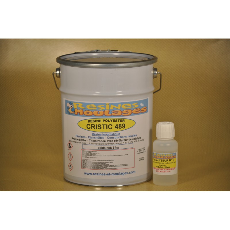KIT RESINE POLYESTER PURE ISOPHTALIQUE ACCELEREE - Boutique Résines et ...